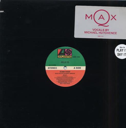 Max Q Sometimes US Promo 12" vinyl single (12 inch record / Maxi-single ...