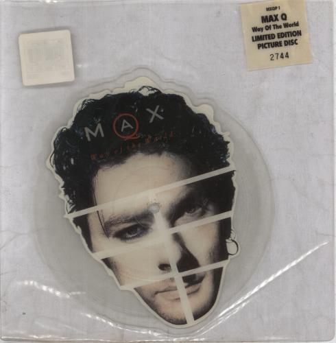 Max Q Way Of The World UK shaped picture disc (picture disc vinyl ...