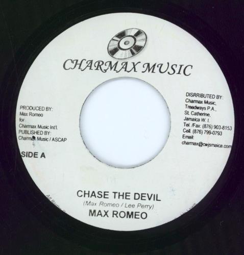 Max Romeo Chase The Devil UK 7" vinyl single (7 inch record / 45) (774915)