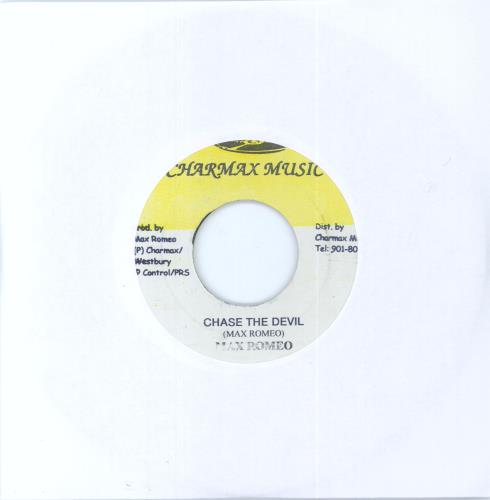 Max Romeo Chase The Devil UK 7" vinyl single (7 inch record / 45) (800527)