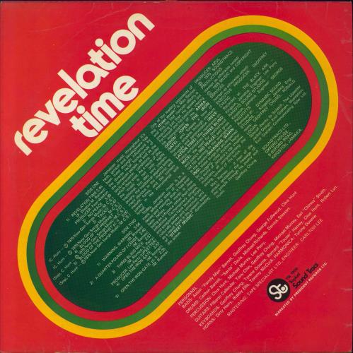 Max Romeo Revelation Time UK vinyl LP album (LP record) (792243)