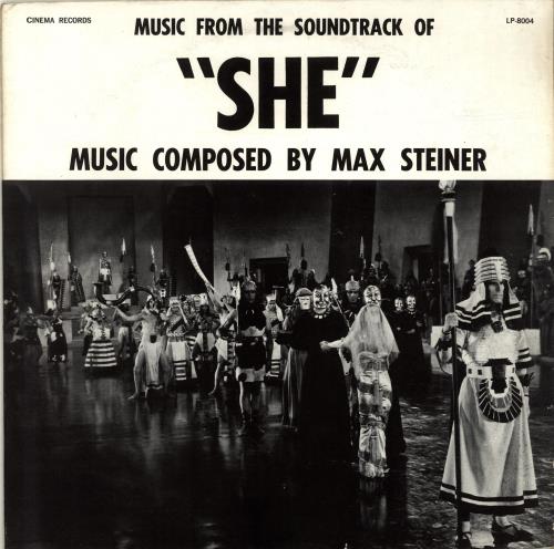 Max Steiner She Canadian vinyl LP album (LP record) (693411)