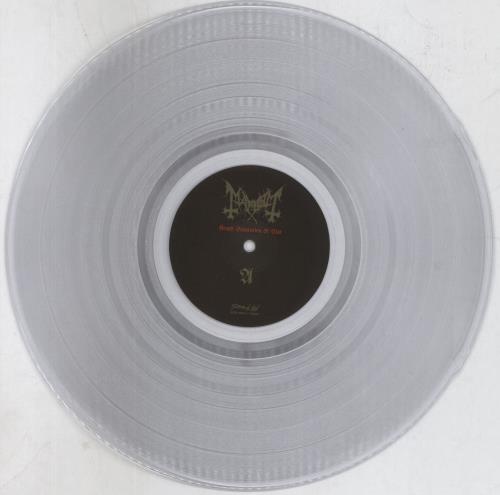 Mayhem Grand Declaration Of War - Clear Vinyl - Alternative Artwork ...