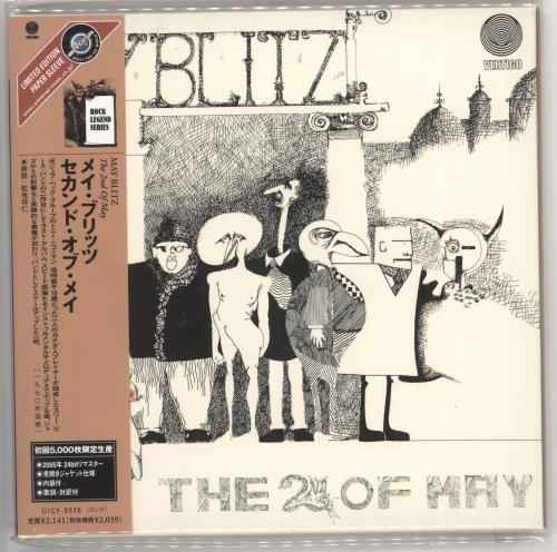 May Blitz The 2nd Of May Japanese CD album (CDLP) (540410)