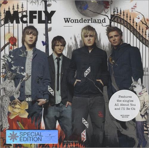McFly Wonderland UK CD album (CDLP) (333765)