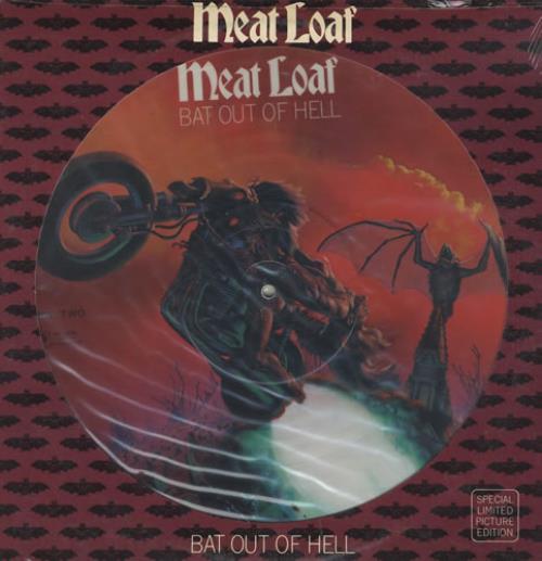Meat Loaf Bat Out Of Hell - Sealed US picture disc LP (vinyl picture disc album) (131824)