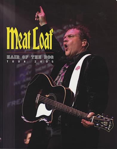 Meat Loaf Hair Of The Dog Tour 2005 UK tour programme (369681)