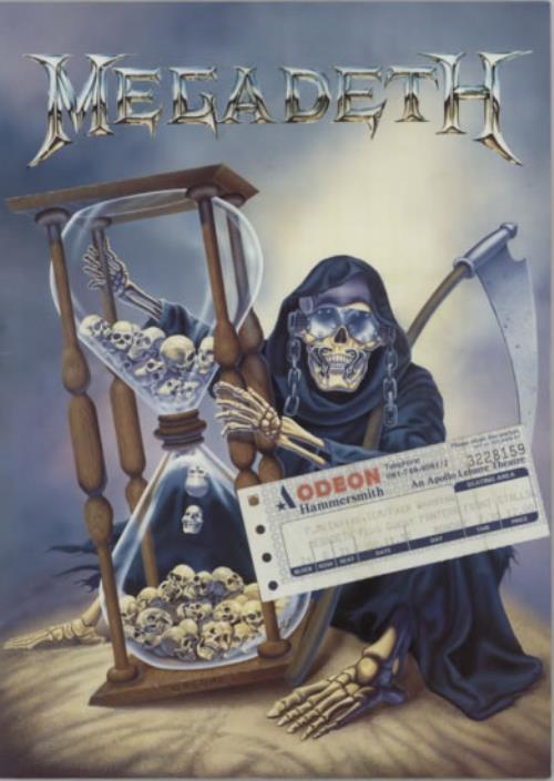 Megadeth 1992 Tour Programme + Ticket Stub UK tour programme (596685 ...