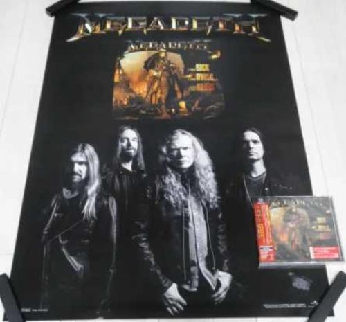 Megadeth The Sick, The Dying... And The Dead! + Poster Japanese 2-disc ...