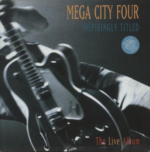 Mega City Four Inspiringly Titled - The Live Album UK 2-LP vinyl record ...