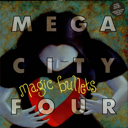 Mega City Four Magic Bullets + Limited Edition Print UK vinyl LP album ...