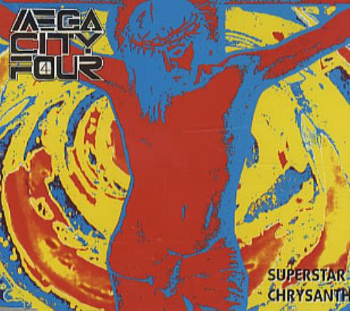 Mega City Four Superstar UK CD single (CD5 / 5") (314277)