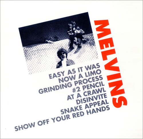 Melvins 8 Songs US vinyl LP album (LP record) (443343)