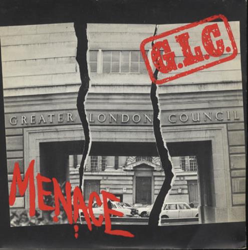 Menace G.L.C. UK 7" vinyl single (7 inch record / 45) (395959)