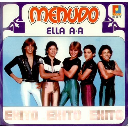 Menudo Ella A-A Mexican 7" vinyl single (7 inch record / 45) (425114)