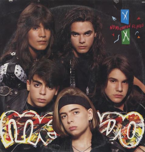 Menudo No Me Corten El Pelo Mexican vinyl LP album (LP record) (405837)