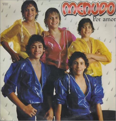 Menudo Por Amor - Sealed Mexican vinyl LP album (LP record) (405843)