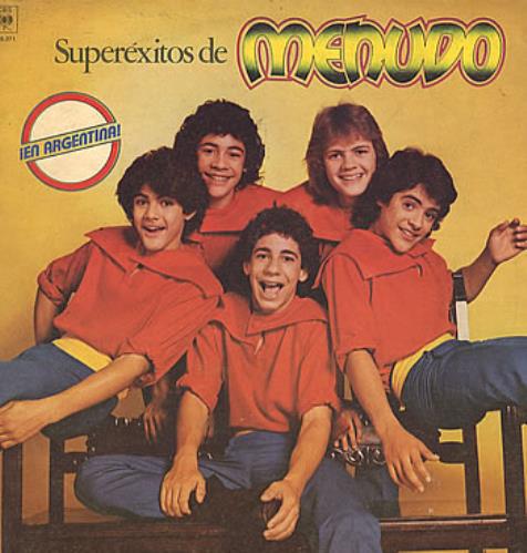 Menudo Superexitos De Menudo En Argentina Argentinean vinyl LP album ...