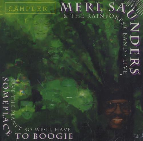Merl Saunders Live US Promo CD single (CD5 / 5") (412531)
