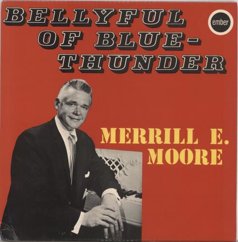 Merrill E Moore Bellyful Of Blue-Thunder UK vinyl LP album (LP record ...