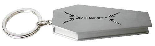 Metallica Death Magnetic - Coffin Shaped Keyring UK Promo memorabilia ...