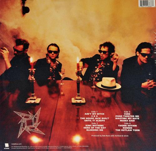 Metallica Load - Sealed UK 2-LP vinyl record set (Double LP Album) (512254)