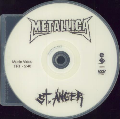 Metallica St. Anger US Promo promo DVD-R (798360)