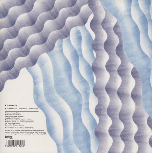 Metronomy Reservoir - Sealed French 12" vinyl single (12 inch record ...