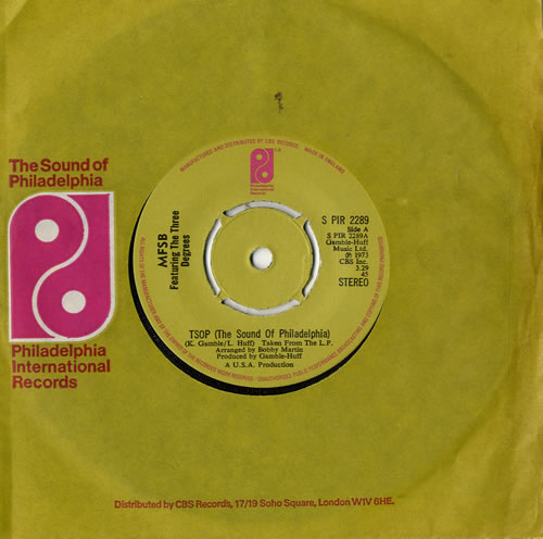MFSB TSOP (The Sound Of Philadelphia) - 4pr UK 7" vinyl single (7 inch ...