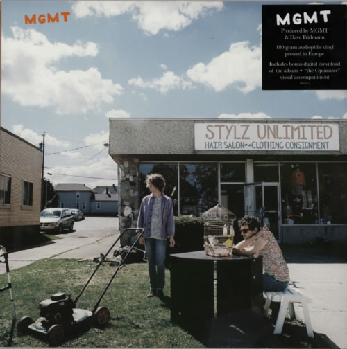 MGMT MGMT - 180gm Vinyl + Stickered Sleeve UK vinyl LP album (LP record ...