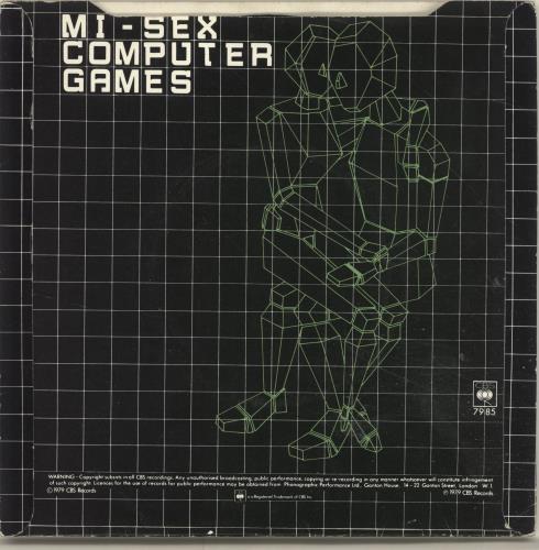 Mi-Sex Computer Games UK Promo 7" vinyl single (7 inch record / 45 ...