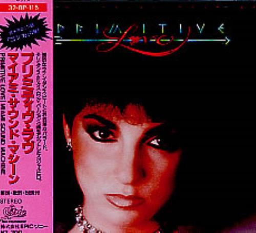 Miami Sound Machine Primitive Love Japanese CD album (CDLP) (279691)