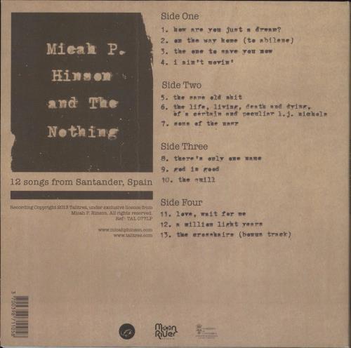 Micah P. Hinson Micah P. Hinson And The Nothing French vinyl LP album ...