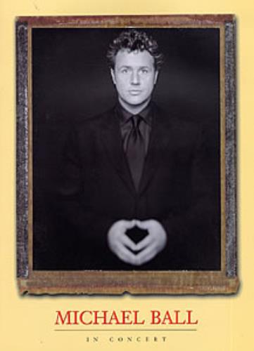 Michael Ball In Concert UK tour programme (238334) TOUR PROGRAMME