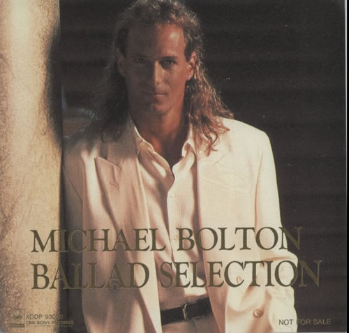 Michael Bolton Ballad Selection Japanese Promo CD album (CDLP) (52772)