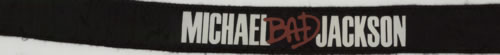 Michael Jackson Bad Headband US Promo memorabilia (622434) HEADBAND