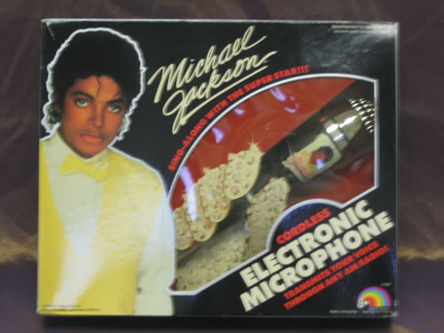 Michael Jackson Cordless Electronic Microphone US memorabilia (112222 ...