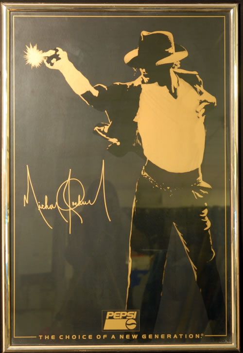 Michael Jackson Framed Commemorative Poster UK poster (624379)
