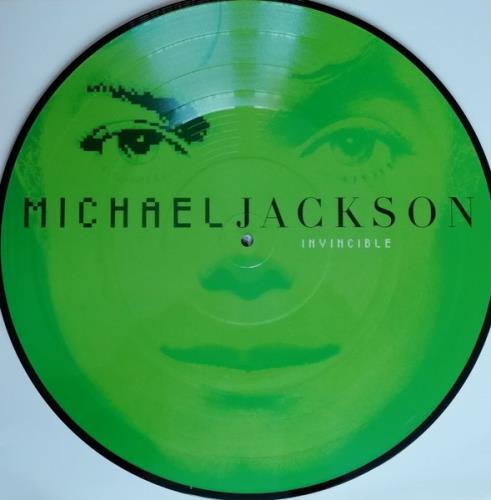 Michael Jackson Invincible - Picture Disc Edition UK picture disc LP ...
