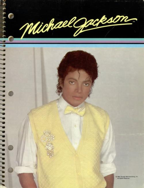 Michael Jackson Michael Jackson Notepad US memorabilia (488732) NOTEPAD