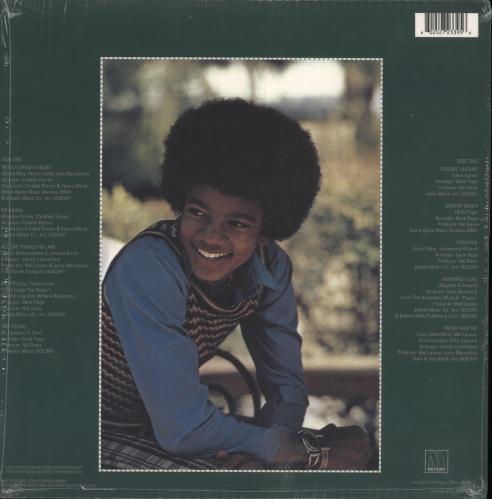 Michael Jackson Music & Me UK vinyl LP album (LP record) (503535)