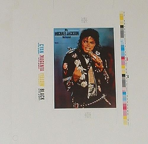 Michael Jackson Notepad UK artwork (336543)
