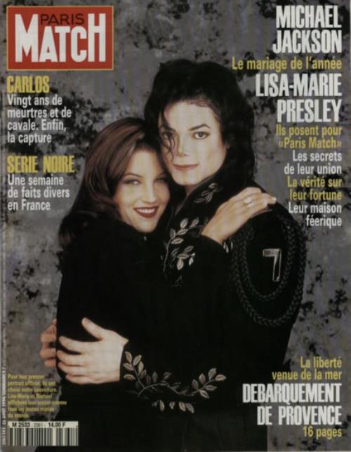 Michael Jackson Paris Match French magazine (177396) 94
