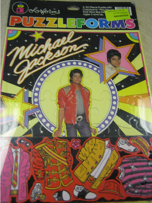 Michael Jackson Puzzleforms US memorabilia (92483) PUZZLE