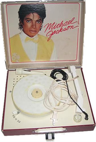 Michael Jackson Record Player + Microphone US memorabilia (356744 ...
