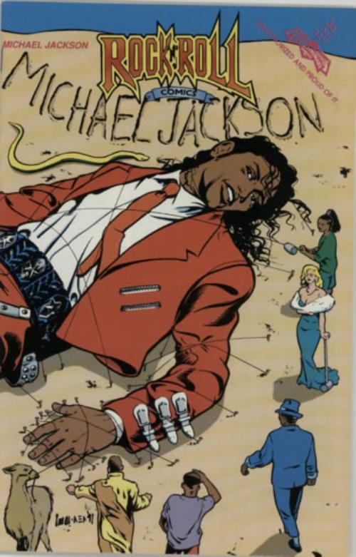 Michael Jackson Rock 'N' Roll Comics US magazine (620794) NO. 36
