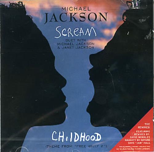 Michael Jackson Scream US CD single (CD5 / 5") (45961)