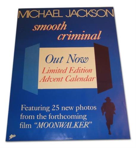 Michael Jackson Smooth Criminal UK poster (407228)