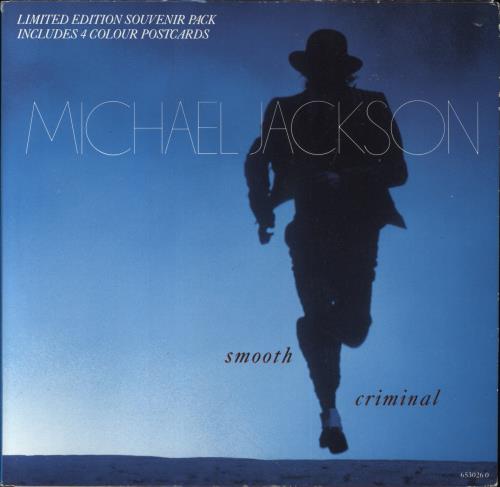 Michael Jackson Smooth Criminal UK 7" single box set (5271)