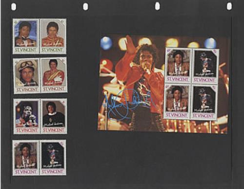 Michael Jackson St Vincent Stamps Jamaican memorabilia (379714) STAMPS